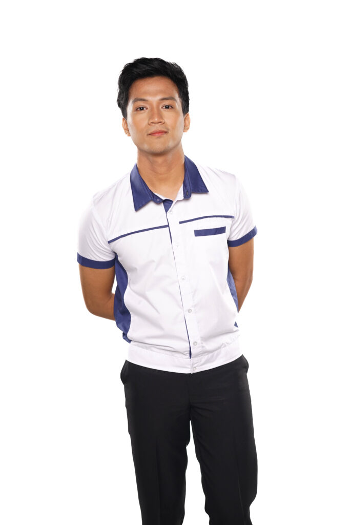 Blue/White Polo Jack (Male) - Hanaya Style